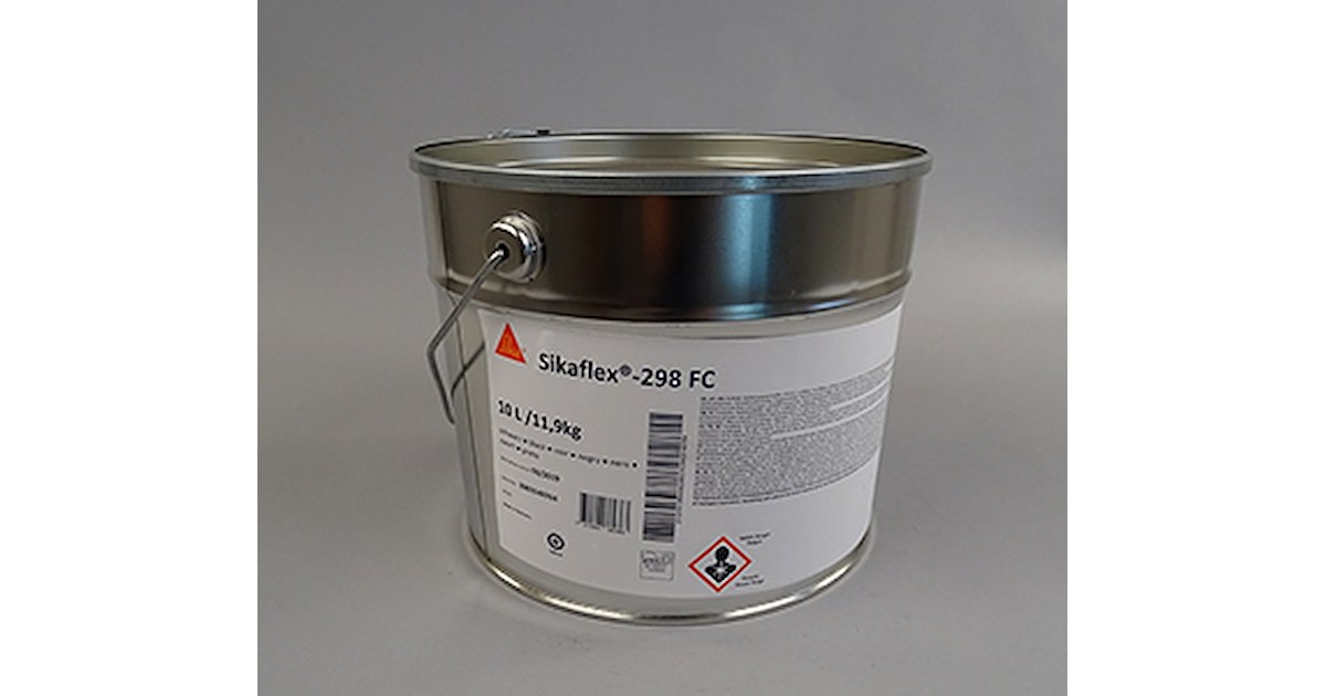 SIKAFLEX 298 FC NERO LATTA CONF 10 LT | Sika / SIKAFLEX 298 FC NERO ...